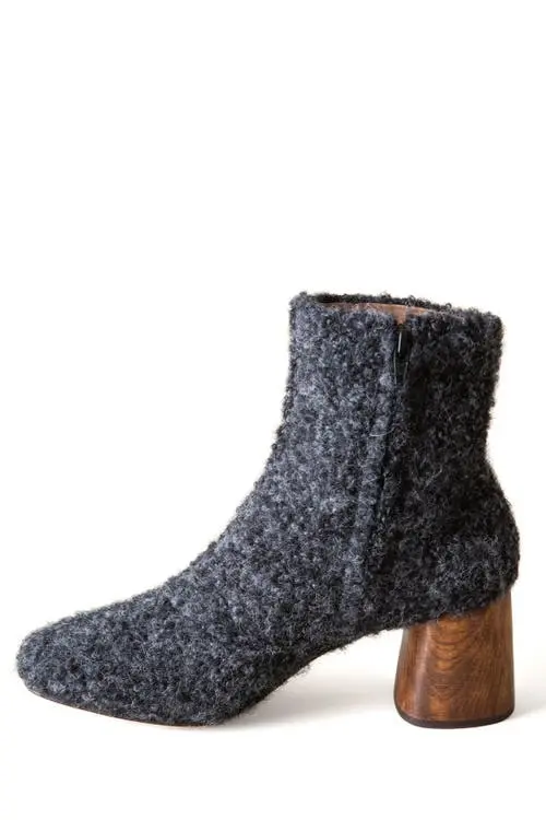 HUMA BLANCO Harlow Boot - Charcoal Alpaca
