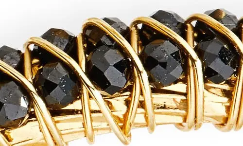 Gas Bijoux Lucky Lyre Hoop Earrings
