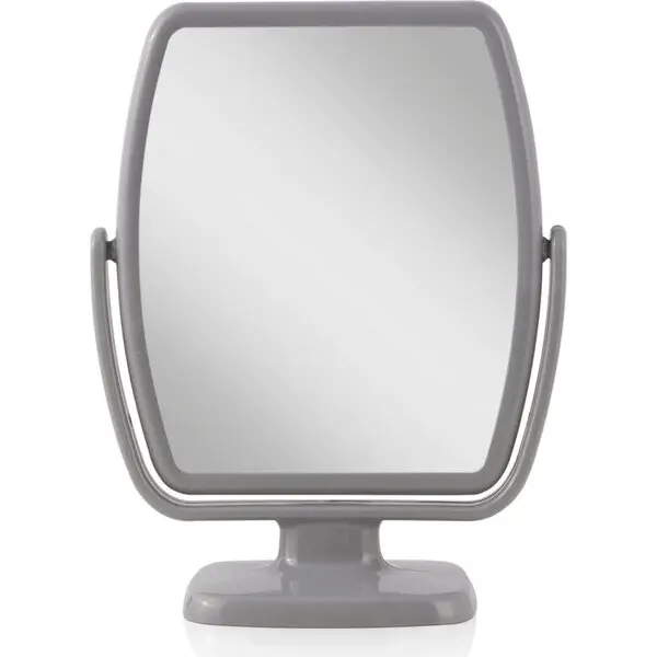 ZADRO Geo Makeup Mirror With Magnification - Gray