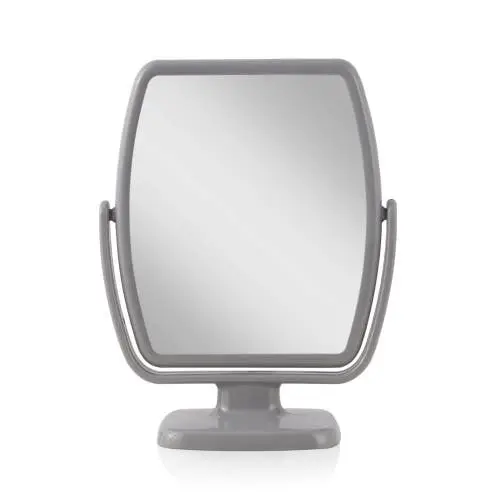 ZADRO Geo Makeup Mirror With Magnification - Gray
