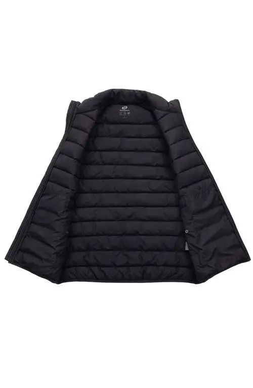 ROKKA&ROLLA Lightweight Puffer Vest - Black