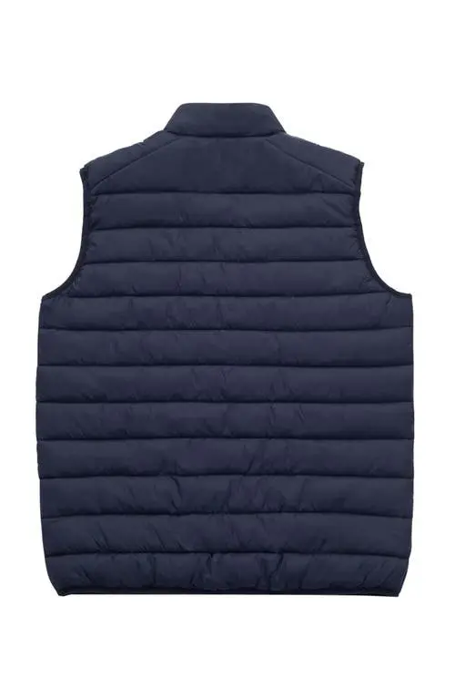 ROKKA&ROLLA Lightweight Puffer Vest - Navy