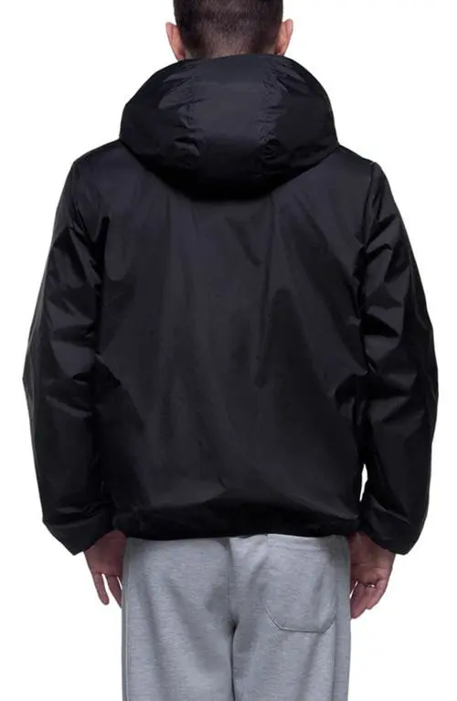 ROKKA&ROLLA Packable Windbreaker - Black