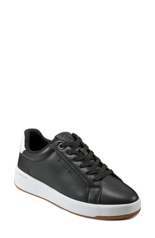 Rockport Elara Leather Sneakers - Black