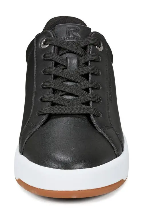 Rockport Elara Leather Sneakers - Black