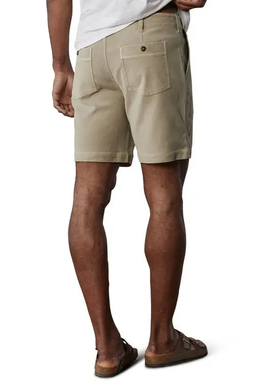 THE NORMAL BRAND Comfort Terry Utility Shorts - Sand Dune