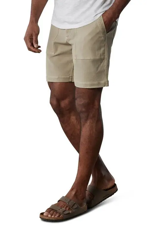 THE NORMAL BRAND Comfort Terry Utility Shorts - Sand Dune