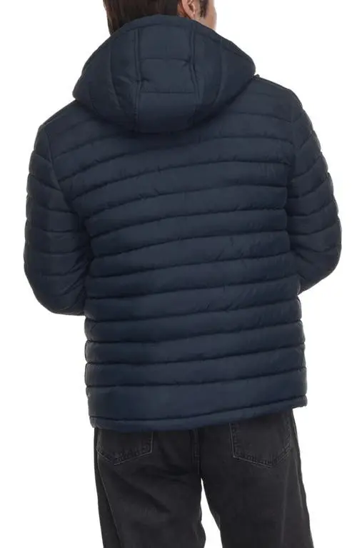 ROKKA&ROLLA Midweight Puffer Jacket - Navy