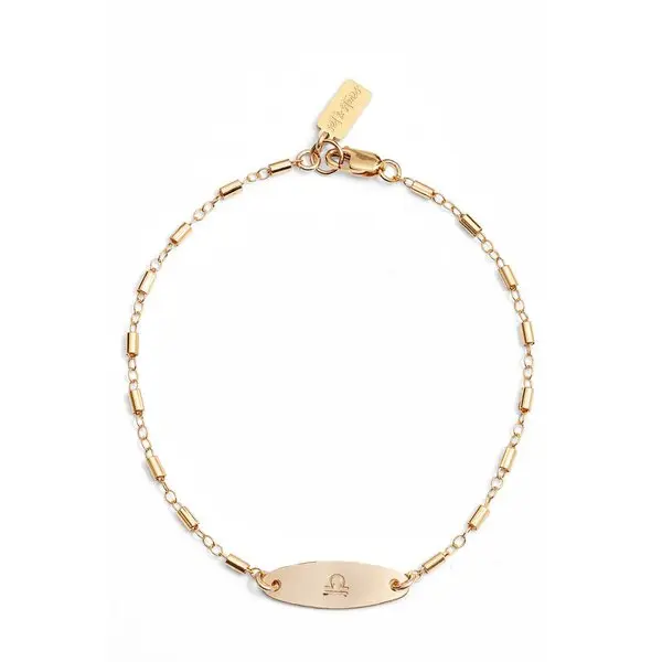 SET & STONES Zodiac Sign Id Bracelet - Libra