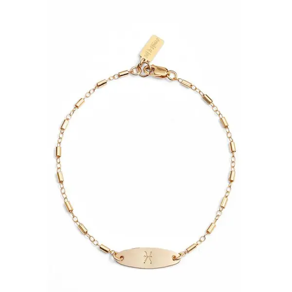 SET & STONES Zodiac Sign Id Bracelet - Pisces