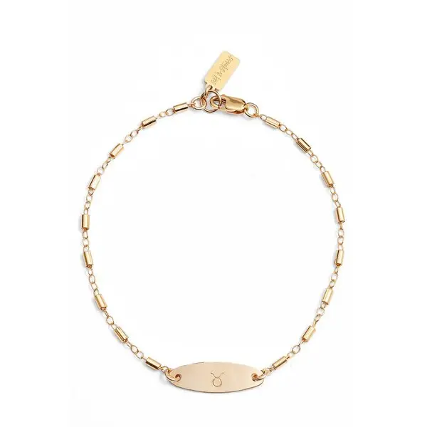 SET & STONES Zodiac Sign Id Bracelet - Taurus