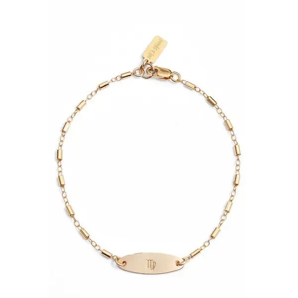 SET & STONES Zodiac Sign Id Bracelet - Virgo
