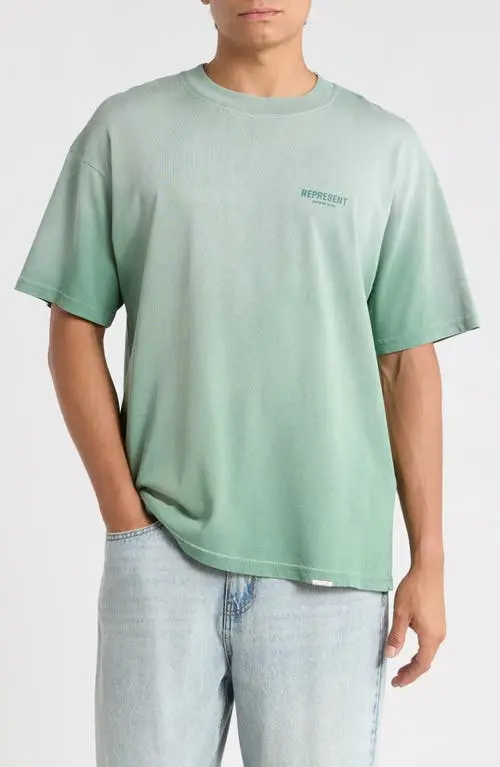 REPRESENT Owners' Club Cotton Logo Graphic T-shirt