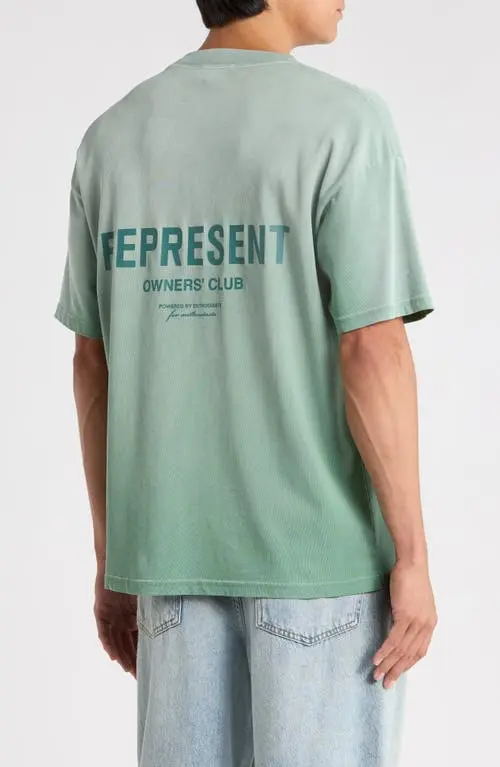 REPRESENT Owners' Club Cotton Logo Graphic T-shirt