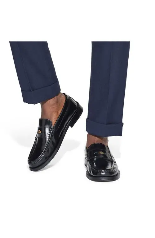 Kurt Geiger Luis Eagle Coin Loafer - Black | Editorialist display picture 2