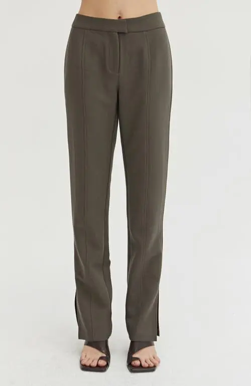 CRESCENT Straight Leg Trousers