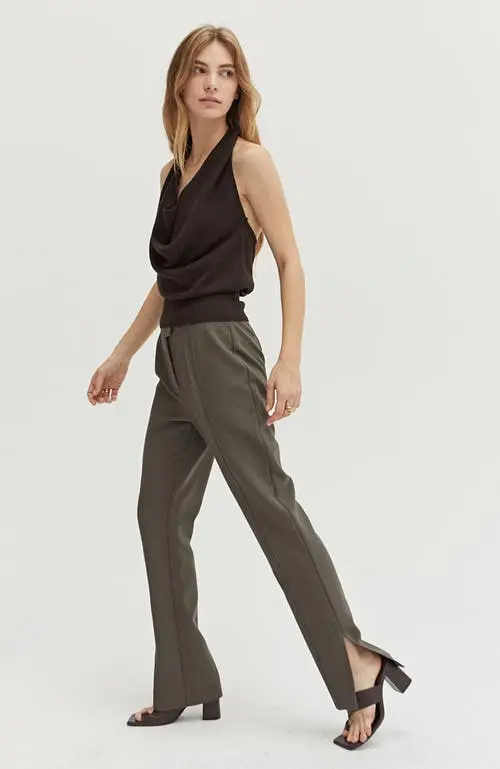 CRESCENT Straight Leg Trousers