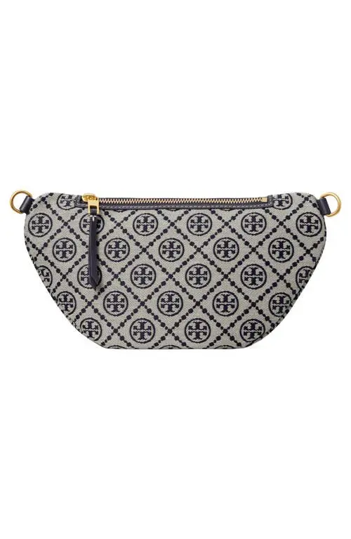 Tory Burch T Monogram Jacquard Belt Bag - Tory Navy