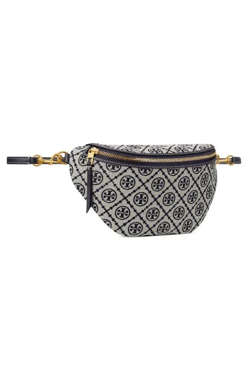 Tory Burch T Monogram Jacquard Belt Bag - Tory Navy