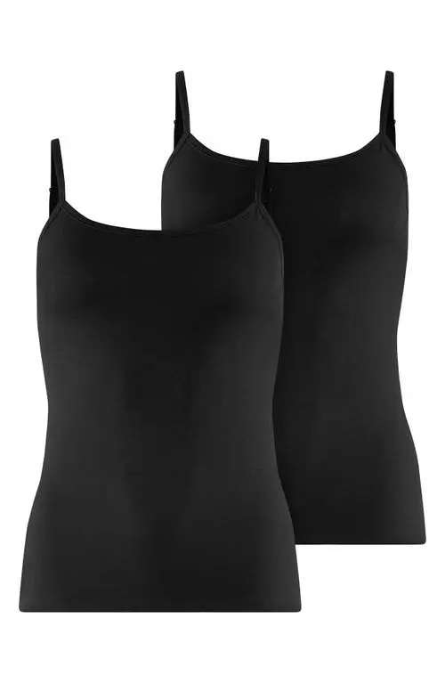 Falke Daily Comfort 2-pack Camisoles - Black