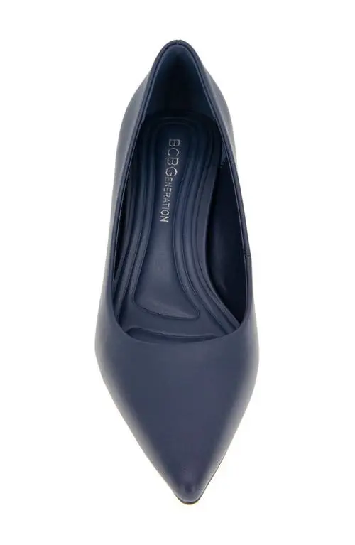 Bcbgmaxazria Dovi Pointed Toe Pump - Dark Ink
