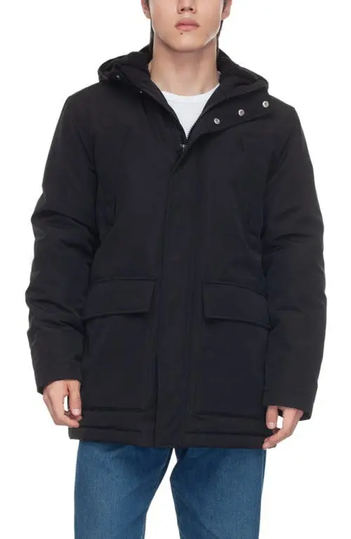 ROKKA&ROLLA Midweight Winter Parka - Black
