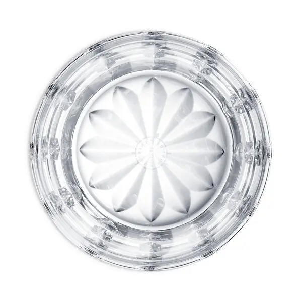 SAINT LOUIS Manhattan On The Rocks Set: Square Decanter & 2 Medium Old Fashion Glasses