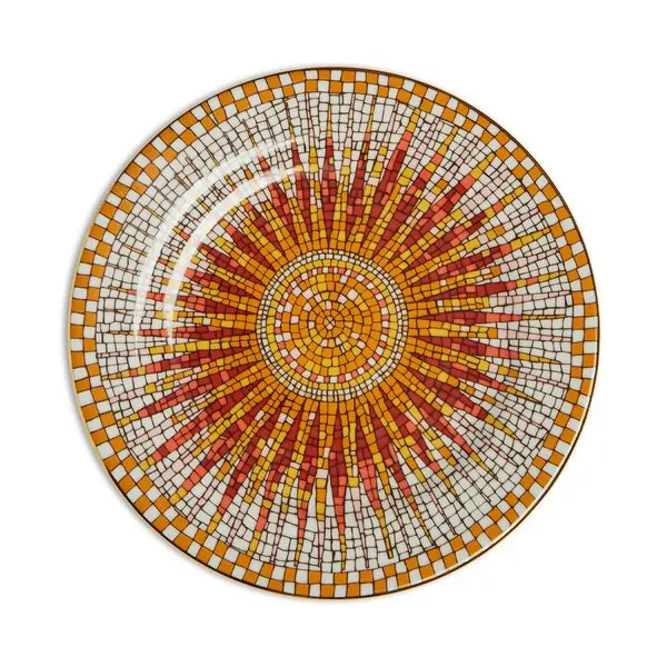 La DoubleJ Dessert Plates Porcelain Solar, Set Of 4