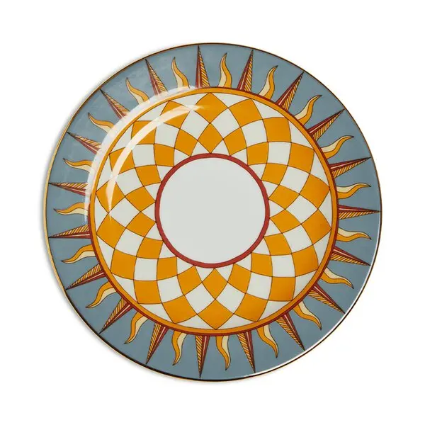 La DoubleJ Dessert Plates Porcelain Solar, Set Of 4