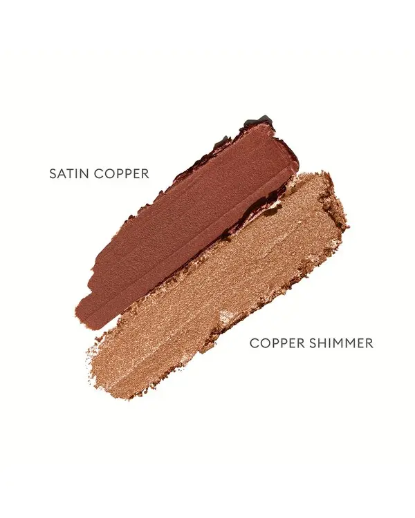 ROSE INC Eyeshadow Duo - Copper/shimmer
