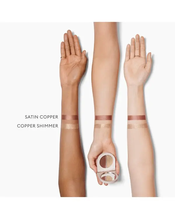 ROSE INC Eyeshadow Duo - Copper/shimmer