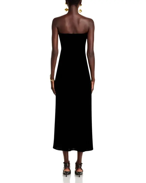 Veronica Beard Strapless Flora Dress