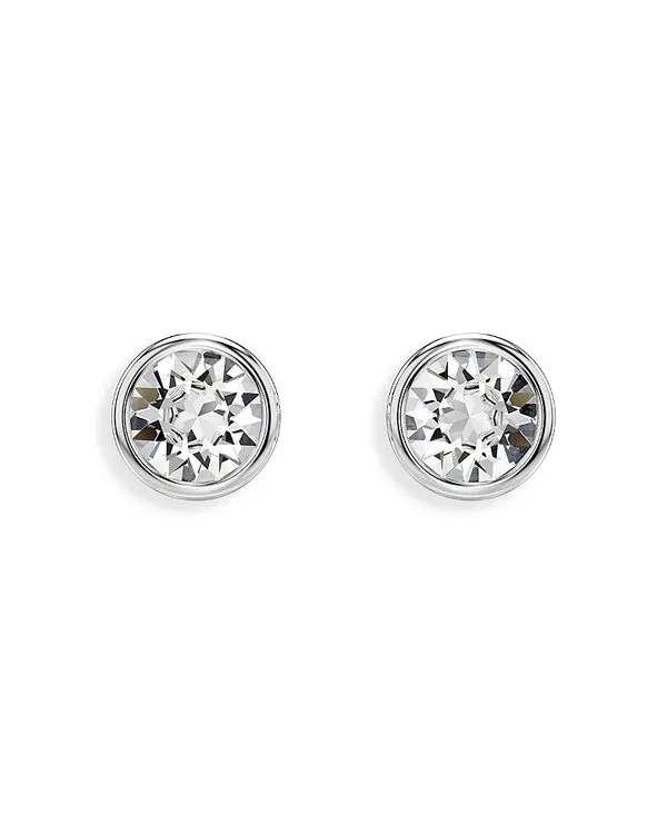 SWAROVSKI Imber Crystal Stud Earrings - Silver