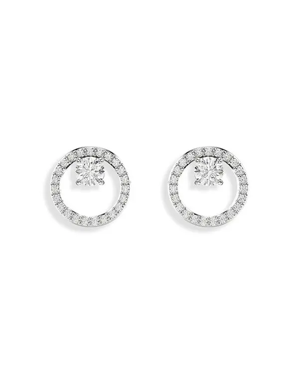SWAROVSKI Constella Crystal Stud Earrings - Silver