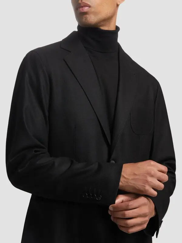 Giorgio Armani Cashmere Stretch Upton Jacket