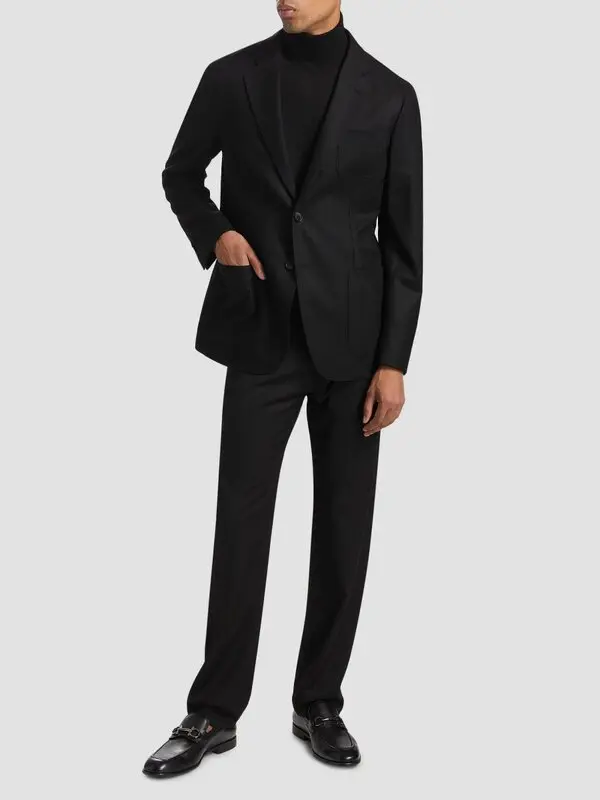 Giorgio Armani Cashmere Stretch Upton Jacket