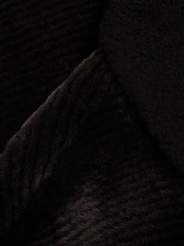Giorgio Armani Zip-up Shearling Jacket