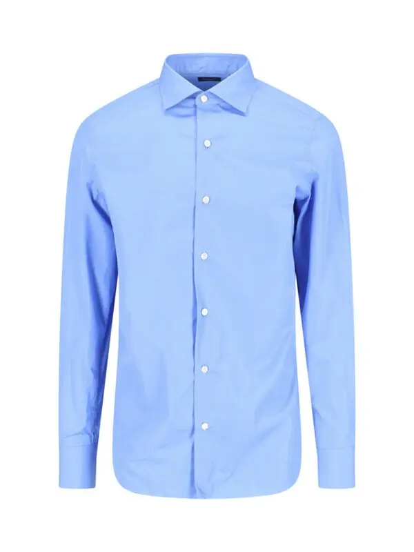 FINAMORE 1925 Shirts - Blue