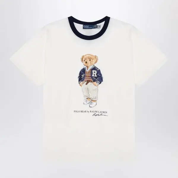 POLO BEAR Tシャツ ホワイト RLポロベアTシャツ(M ホワイト): トップス｜Right-on公式