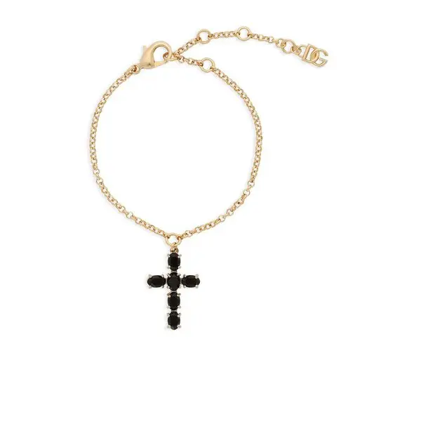 Dolce & Gabbana Chain-link Bracelet - Gold/black