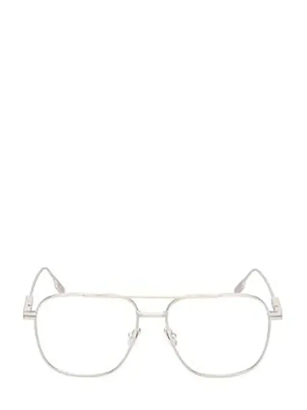Zegna Aviator Eyeglasses - Matte Palladium