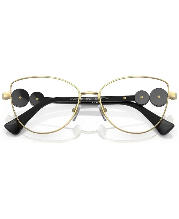 Versace Cat Eye Eyeglasses - Gold-tone