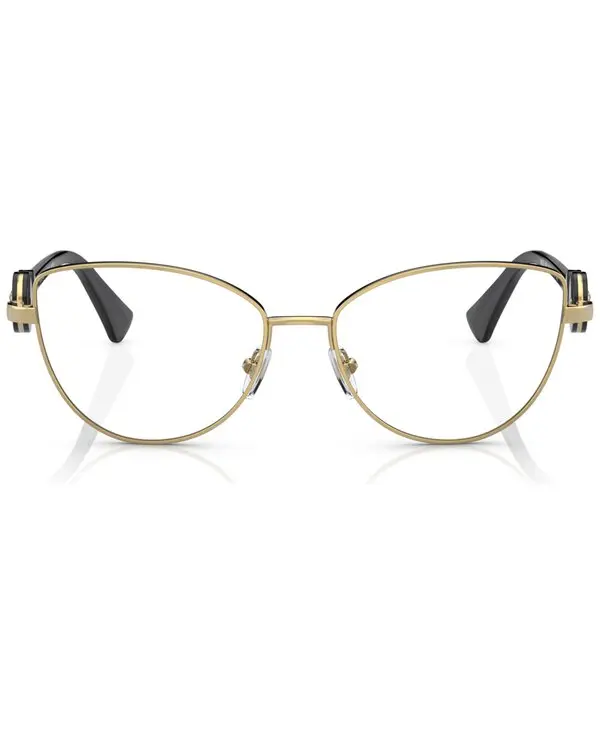 Versace Cat Eye Eyeglasses - Gold-tone