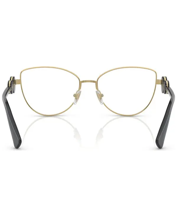 Versace Cat Eye Eyeglasses - Gold-tone