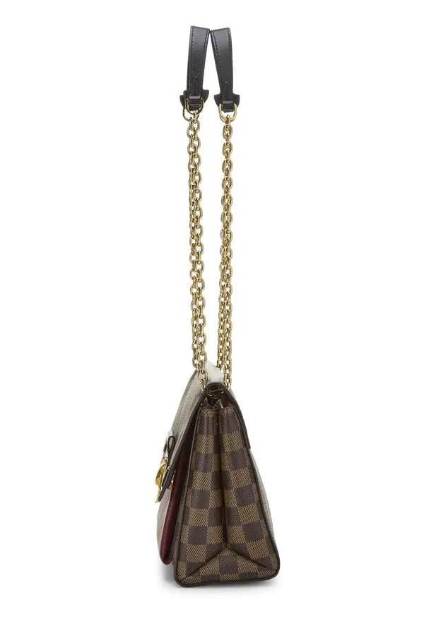 LOUIS VUITTON Damier Ebene Vavin Shoulder Bag - Brown