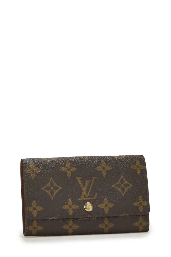 LOUIS VUITTON Monogram Canvas Porte Monnaie