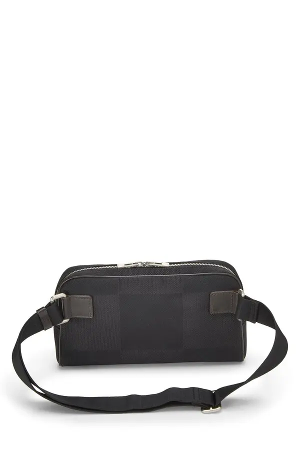 LOUIS VUITTON Damier Geant Canvas Acrobat Belt Bag - Black