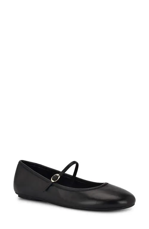 Nine West Classik Mary Jane Flat - Black