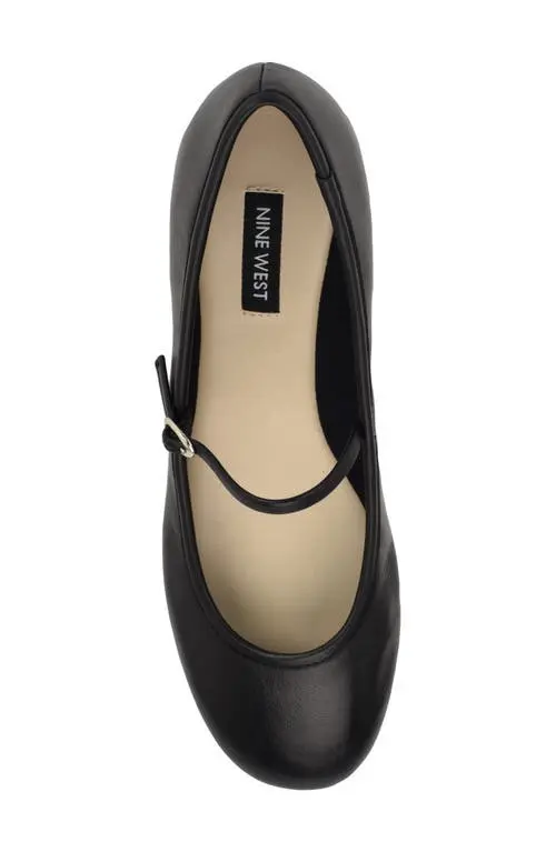 Nine West Classik Mary Jane Flat - Black