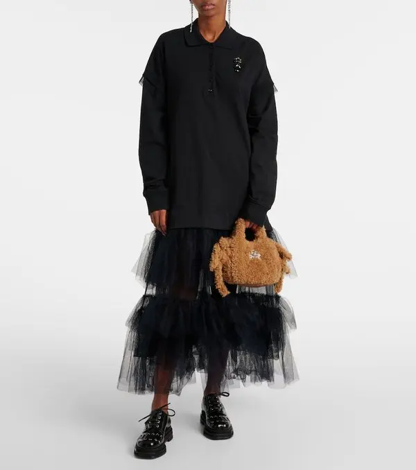 Simone Rocha Baby Egg Teddy Tote Bag